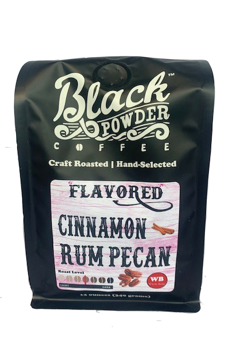 Cinnamon Rum Pecan | Black Powder Coffee