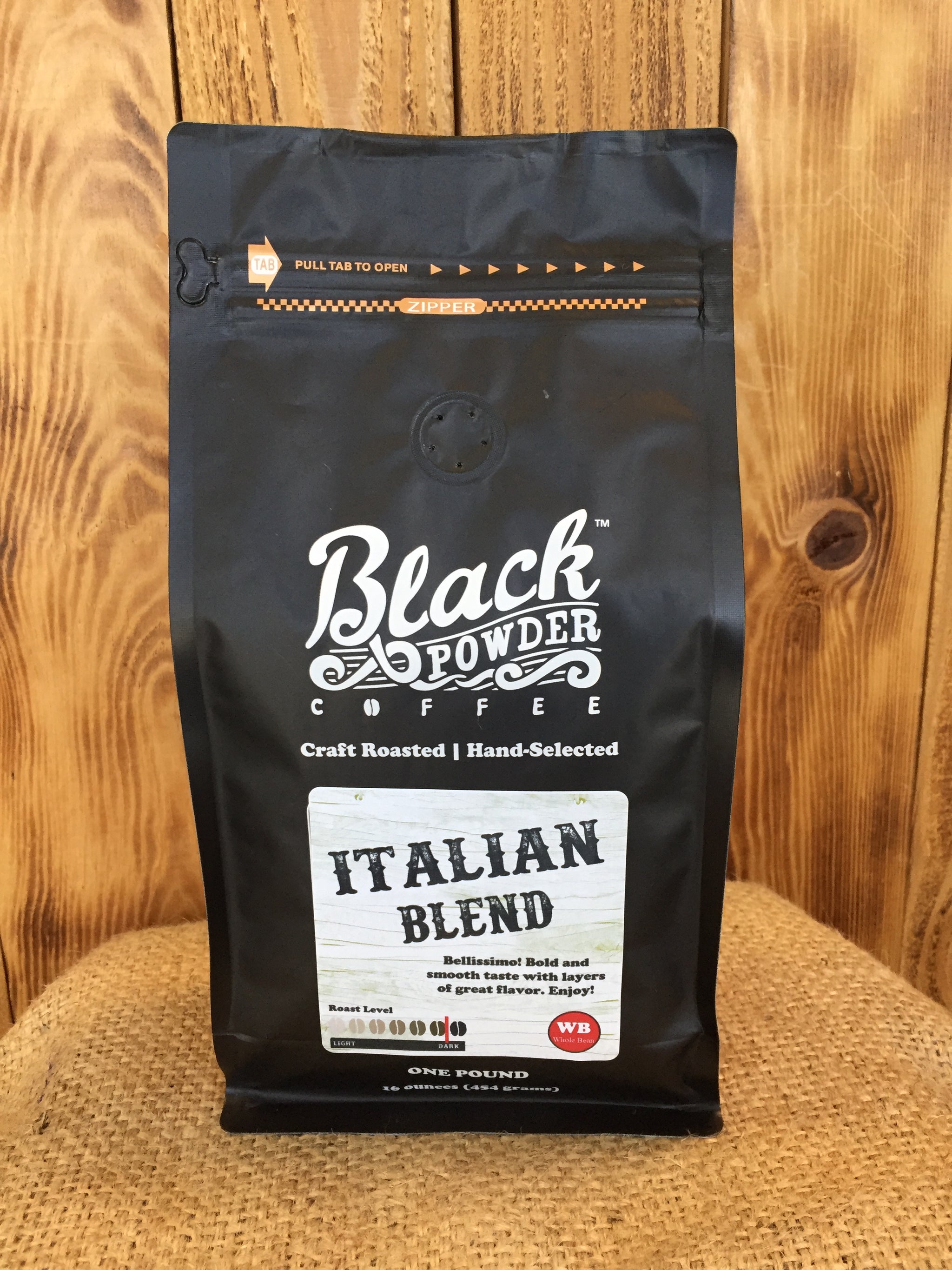 Italian Blend | Coffee Beans | Black Powder Coffee
