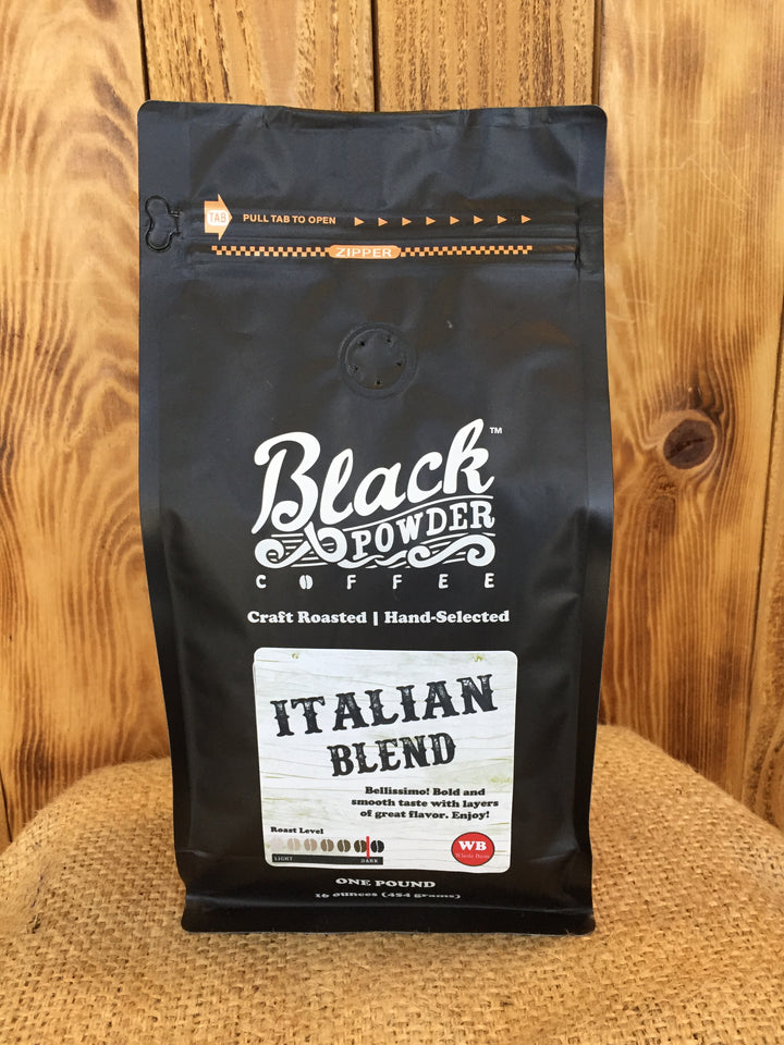 Italian Blend | Coffee Beans | Black Powder Coffee