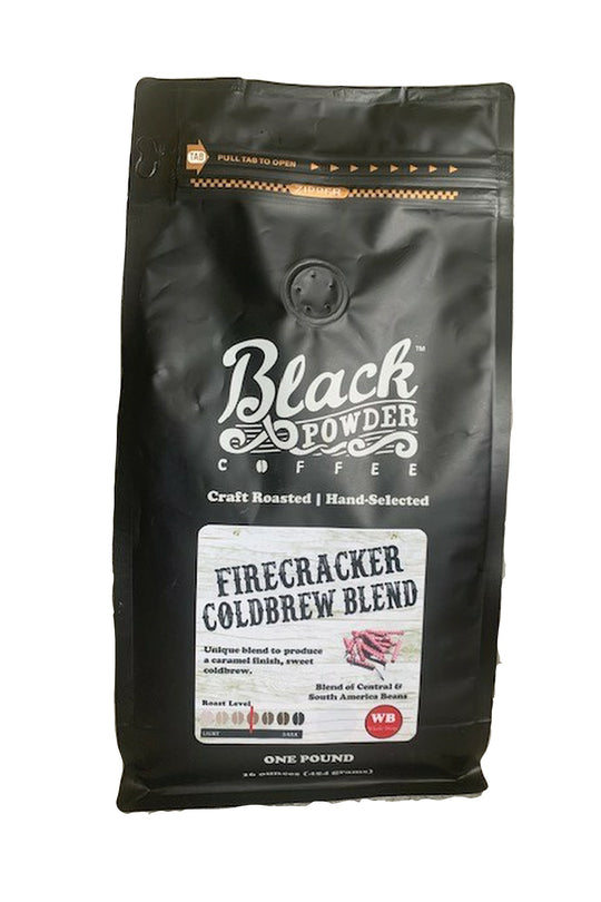 Firecracker Cold Brew Blend | Coffee Beans | Black Powder Coffee