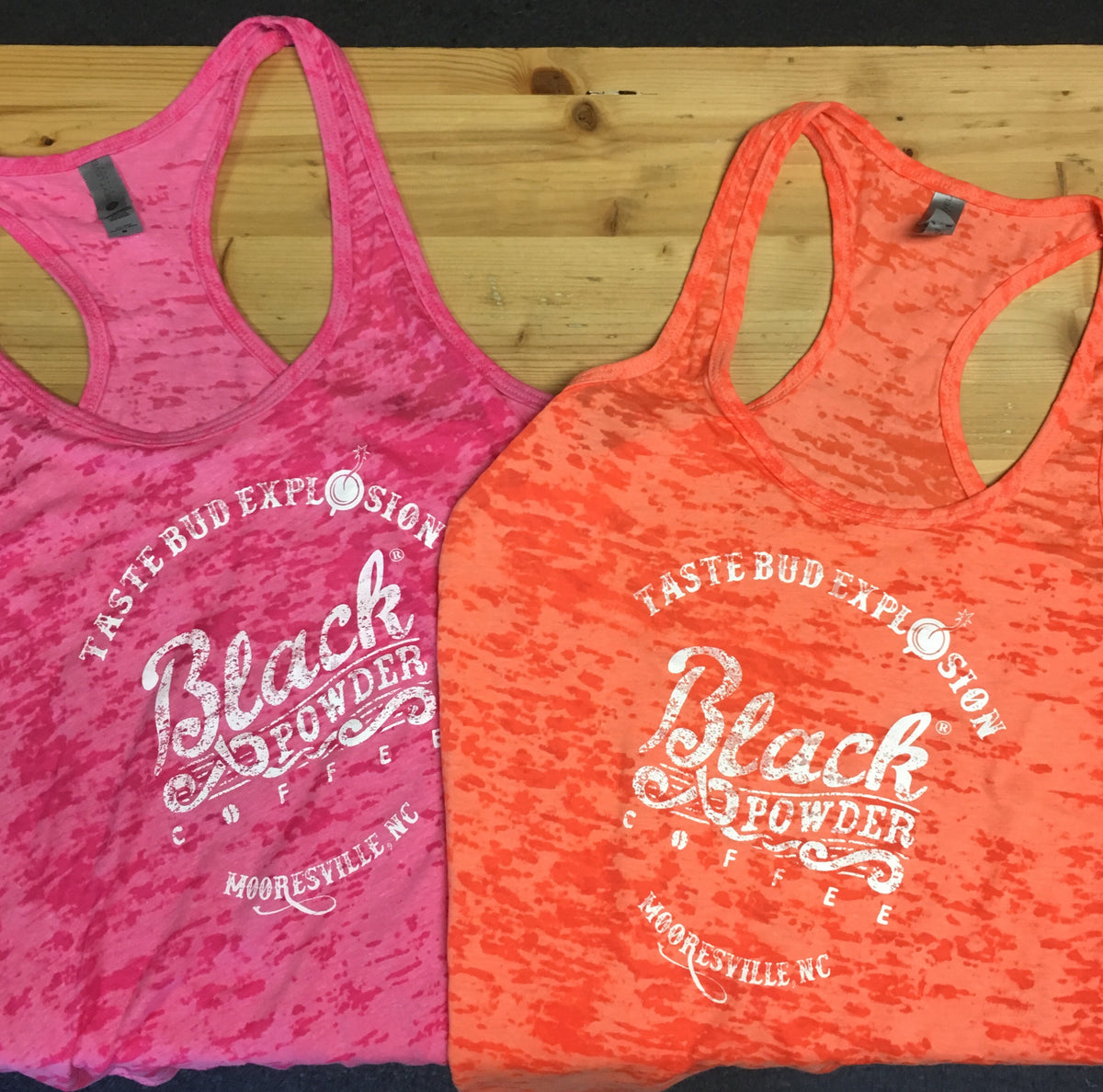 Woman's Razor Back Shirt | Tank Top | Black Powder Coffee #RepYourCoffee