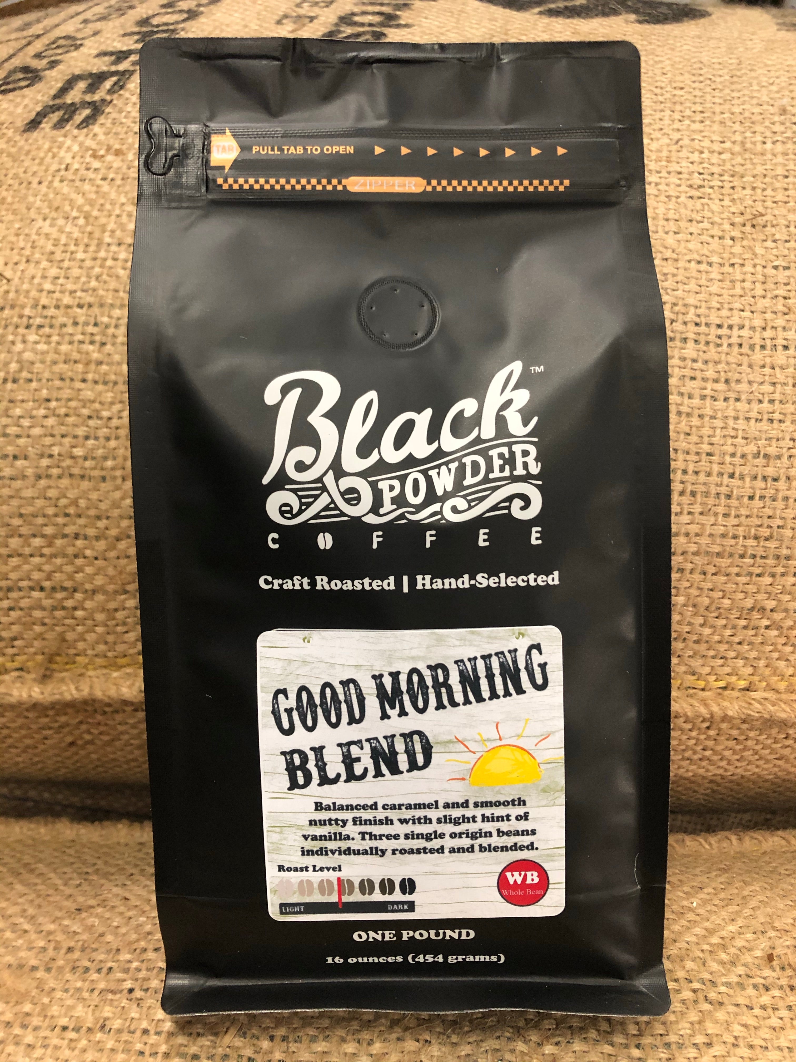 Good Morning Blend | Black Powder Coffee